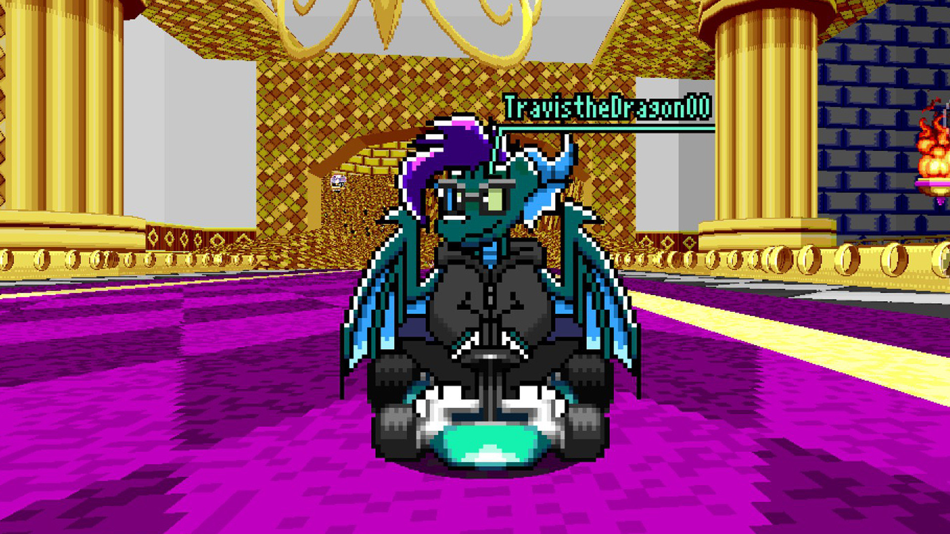 Travis and Mileena from Dimension Ride Mod for Dr. Robotnik's Ring ...