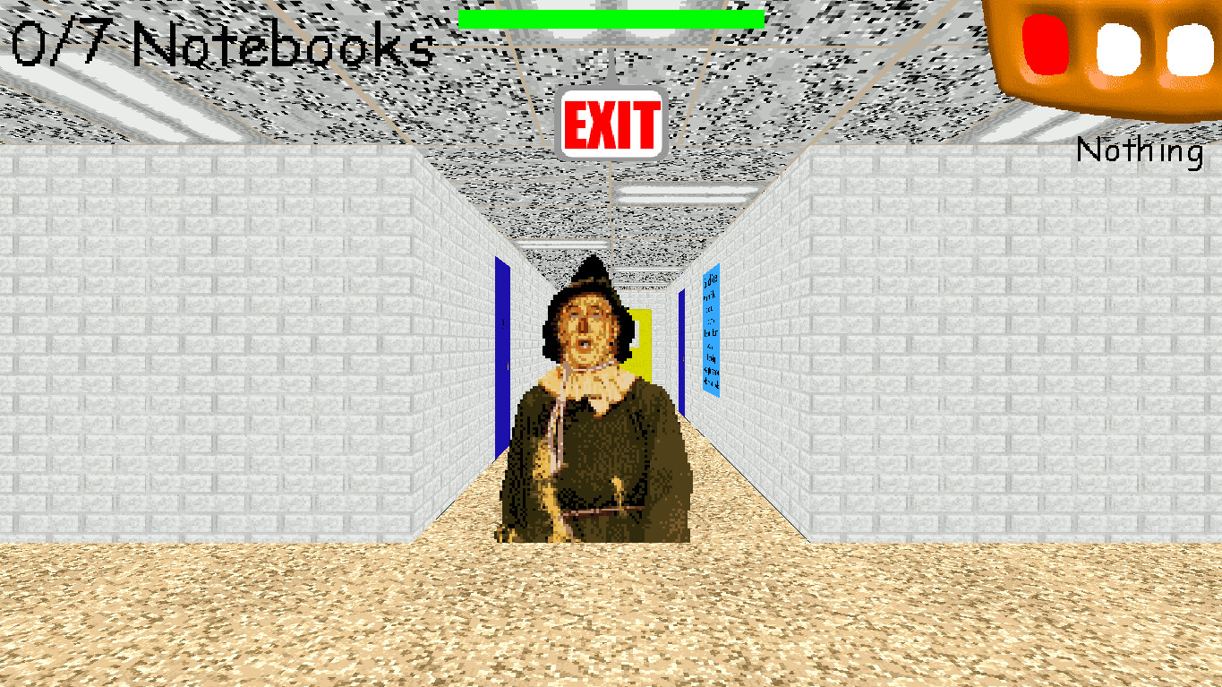 Disturbing Scarecrow (BALDI MOD) Mod for Baldi's Basics | Baldi Mods