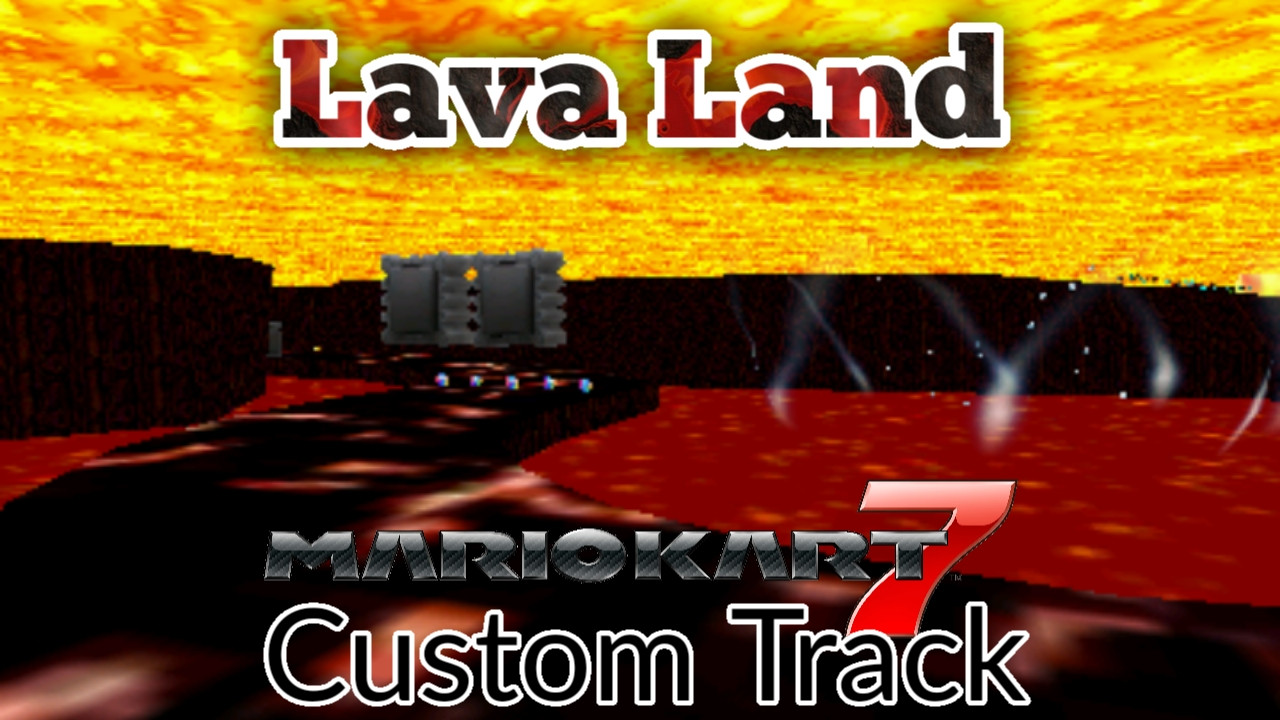 Lava Land Mod for Mario Kart 7 | MK7 Mods