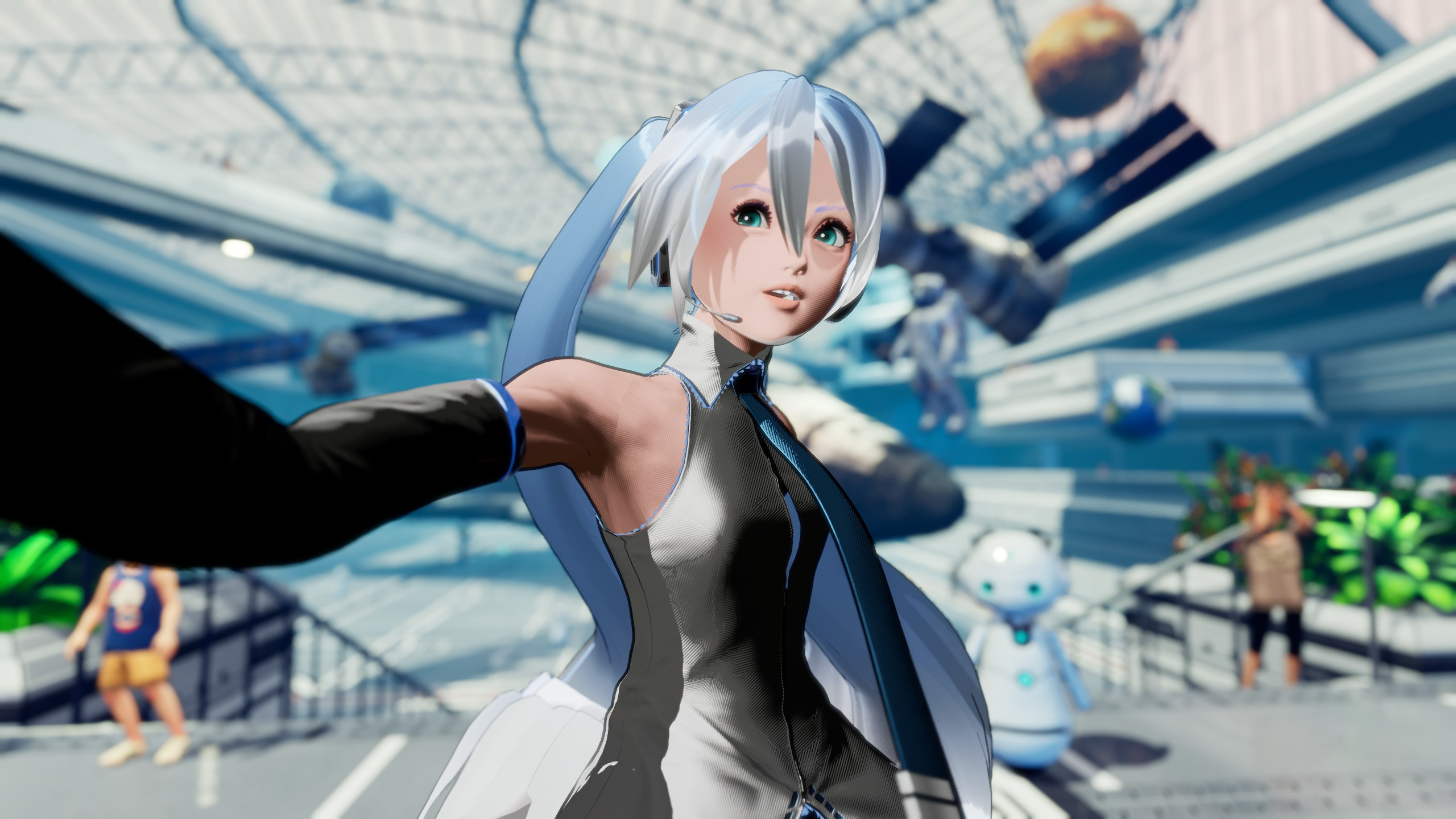 Hatsune Miku over Salvatore Mod for Fatal Fury: City of the Wolves ...