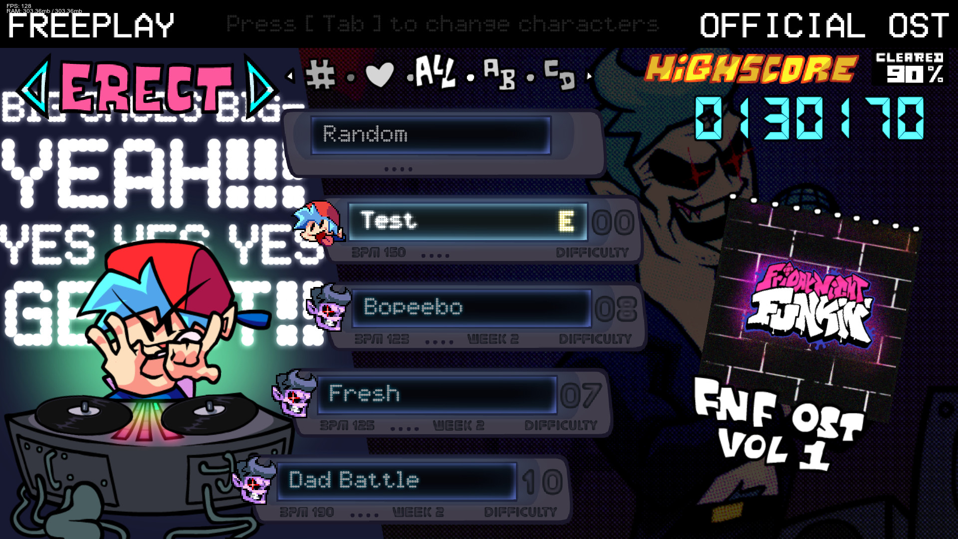 Test Pack for P-Slice Mod for Friday Night Funkin' | FNF Mods