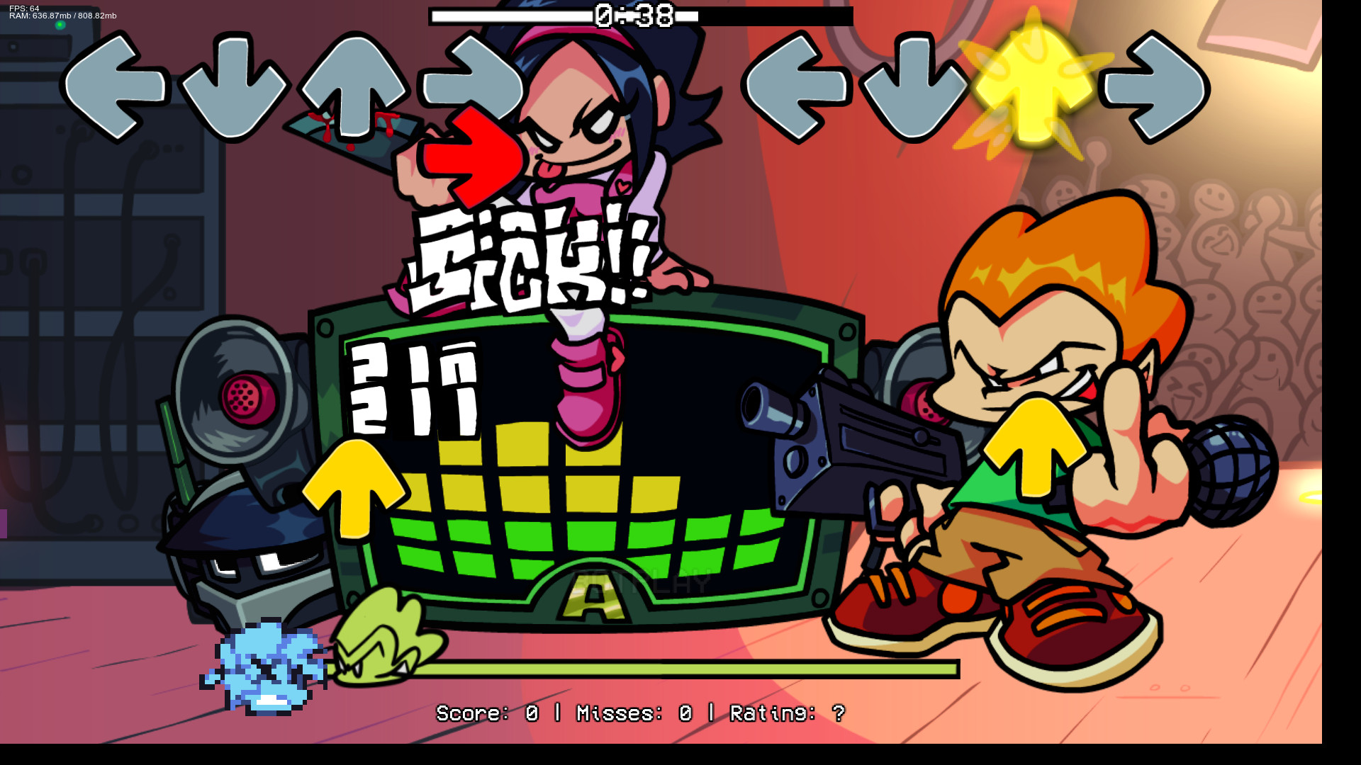 Test Pack for P-Slice Mod for Friday Night Funkin' | FNF Mods