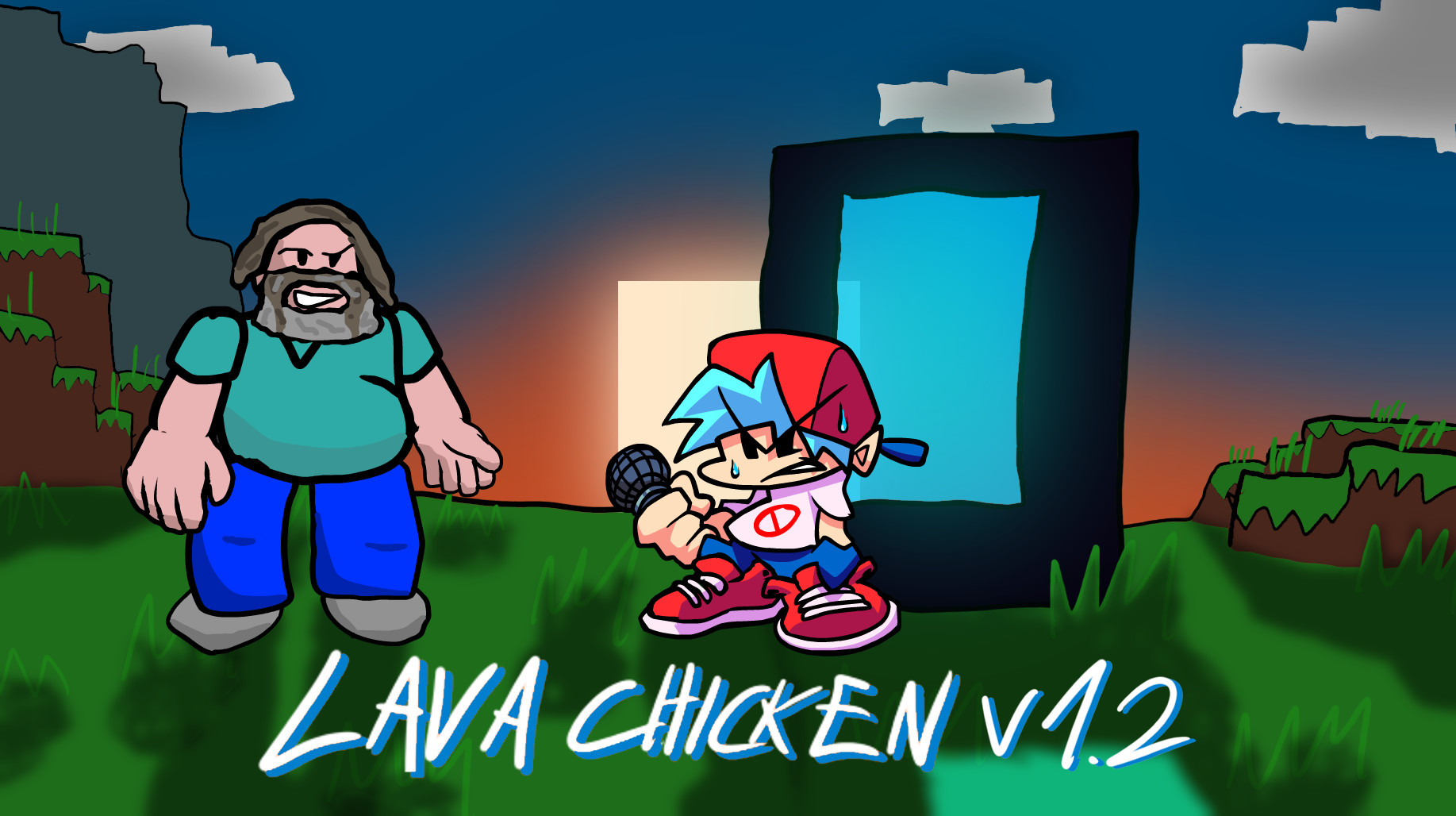 Friday Night Funkin' VS Lava Chicken - 1.21.7 MC Mod for Friday Night Funkin' | FNF Mods
