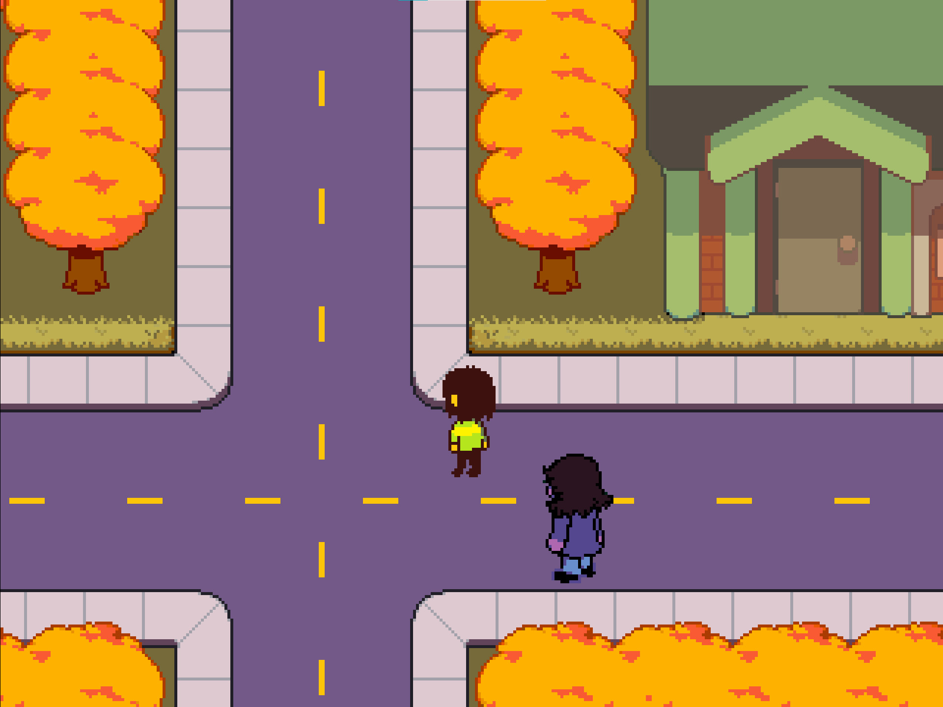 Diagonal walking sprites (Ch. 1-4) Mod for Deltarune | DR Mods