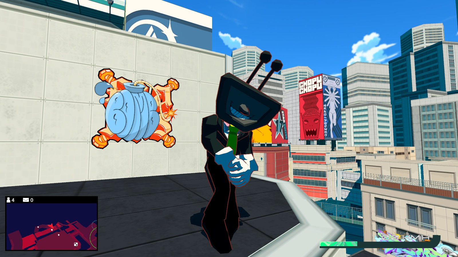 Mr. (Ant) Tenna [DELTARUNE] Mod for Bomb Rush Cyberfunk | BRC Mods