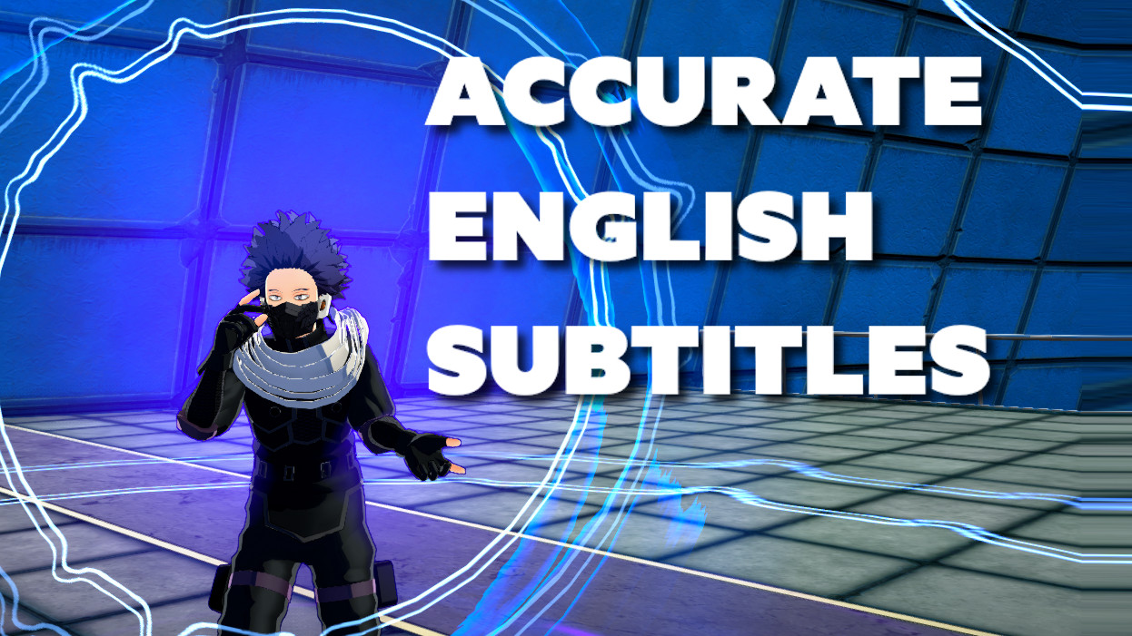 Accurate English Subtitles | NEW DEKU & AFO ADDED Mod for My Hero Ultra ...