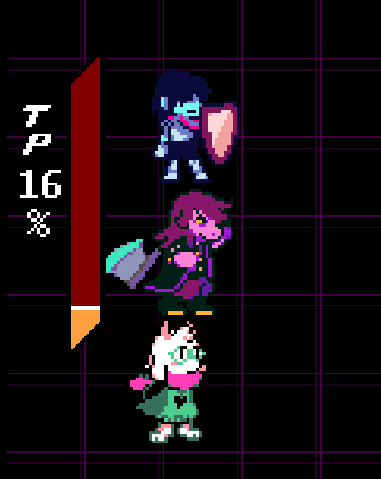 Susie with eyes in battle (CHAPTER 3) Mod for Deltarune | DR Mods