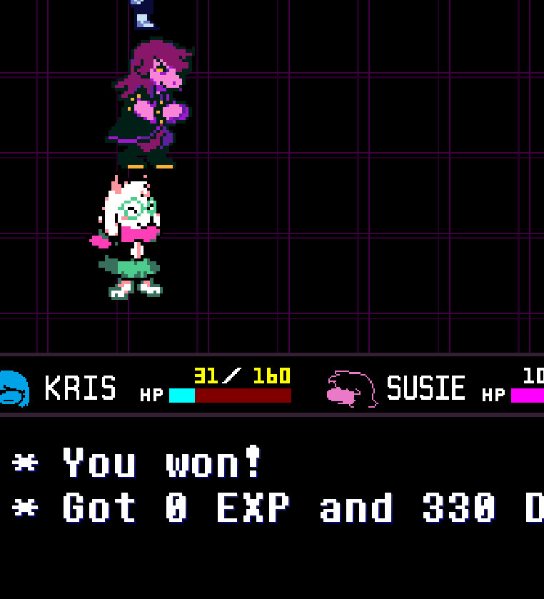 Susie with eyes in battle (CHAPTER 3) Mod for Deltarune | DR Mods