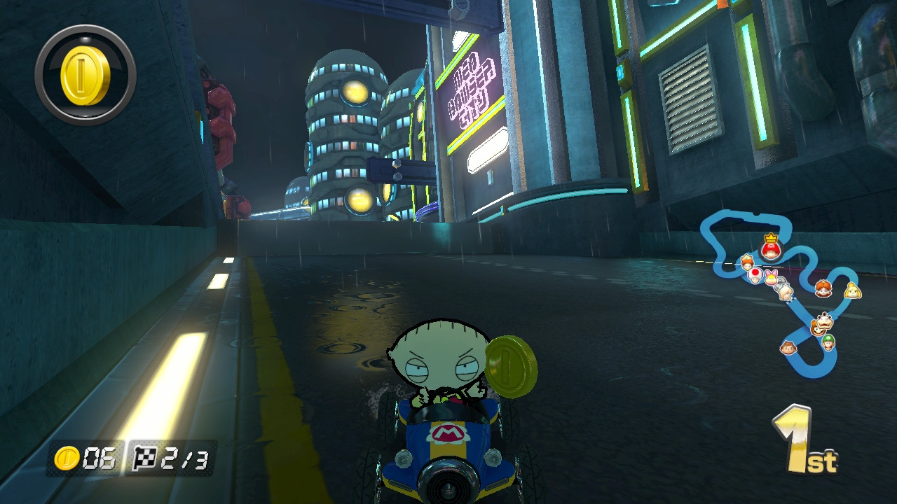Stewie Griffin Mod for Mario Kart 8 | MK8 Mods