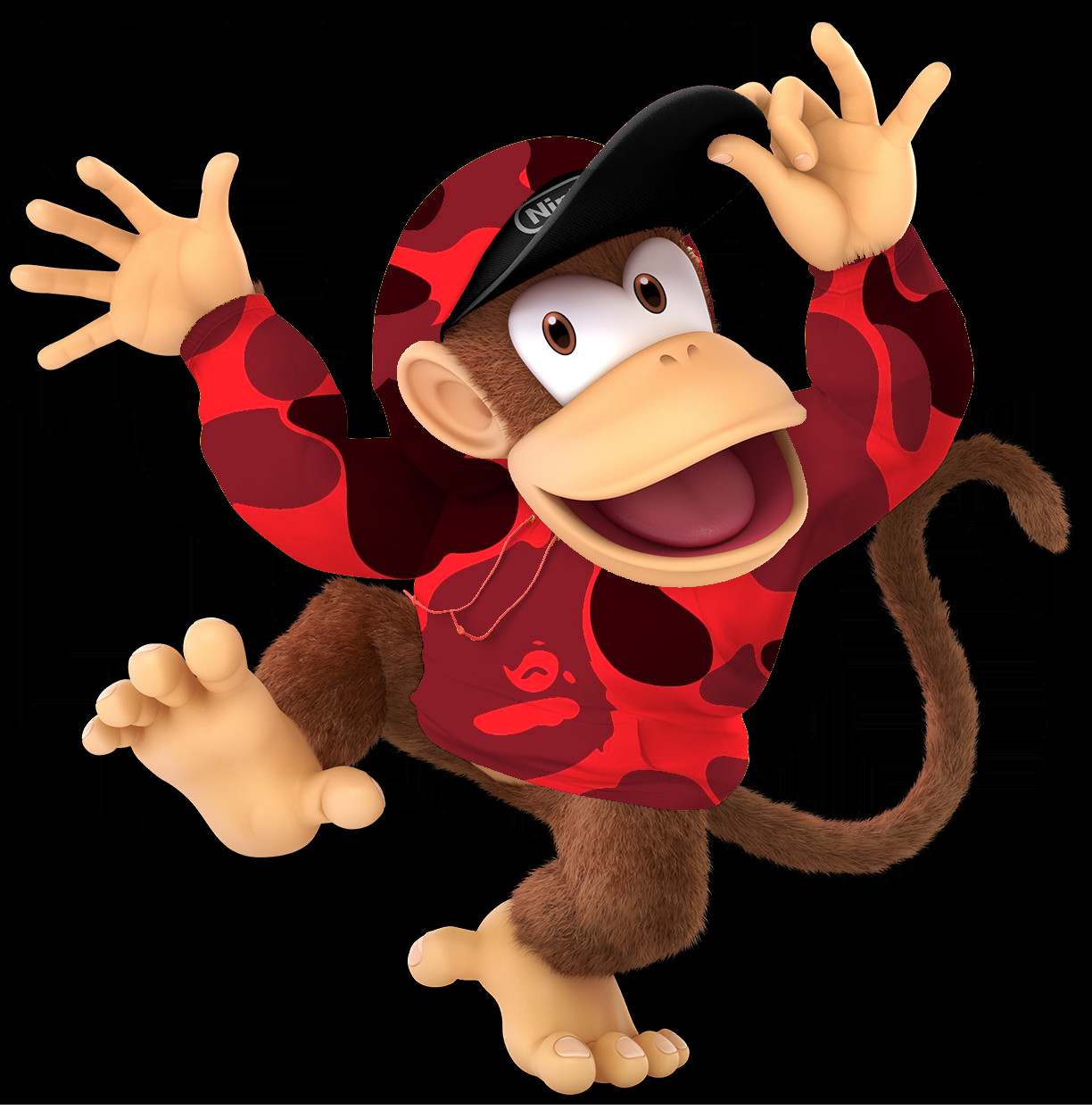 Bape Diddy Kong Mod for Super Smash Bros. Ultimate | SSBU Mods