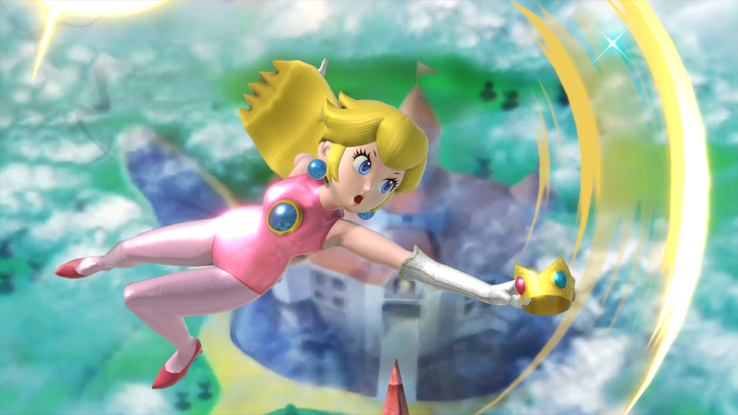 Leotard Peach (Super Mario Kart Comic) Mod for Super Smash Bros ...