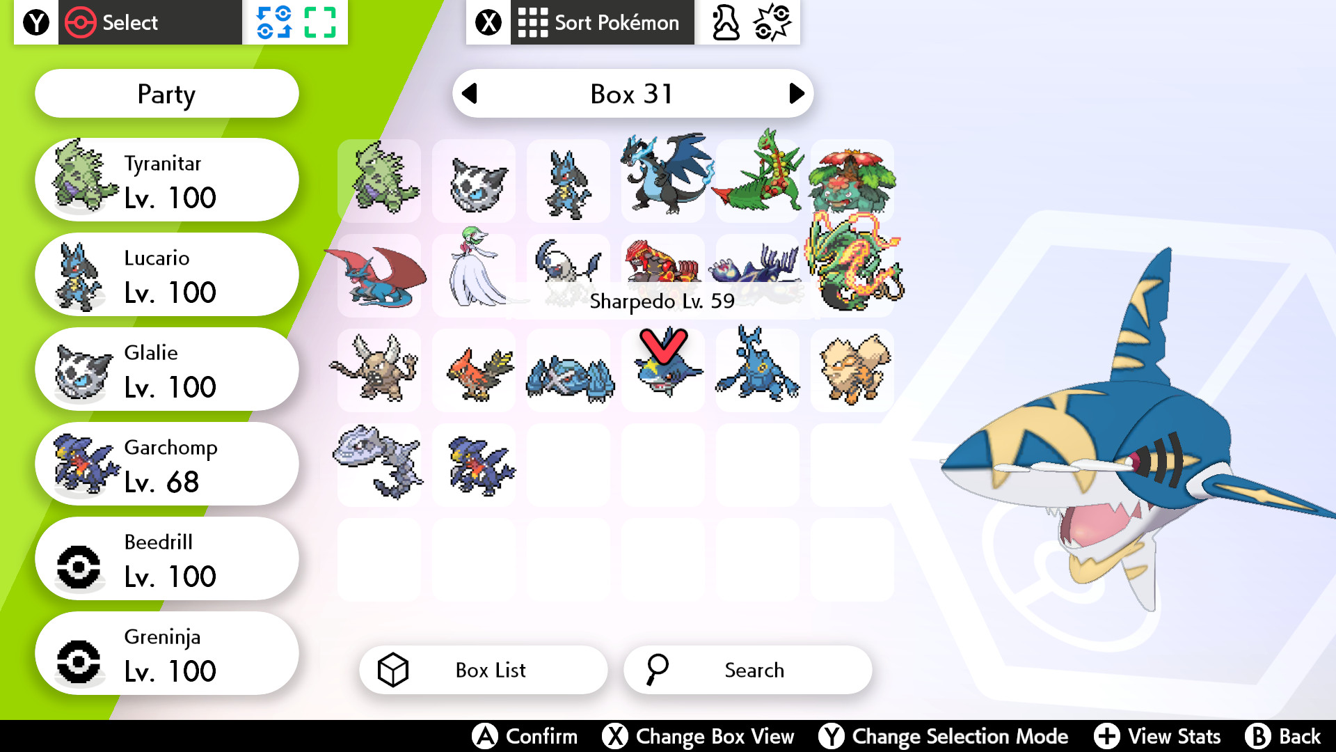 Mega Sharpedo Mod for Pokemon Sword & Shield | SWSH Mods