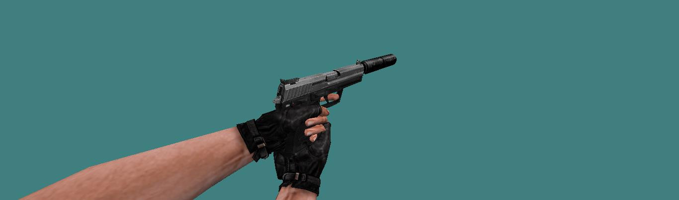 USP TEXTURE FIX [blue color removed, fixed mag.] Mod for Counter-Strike ...