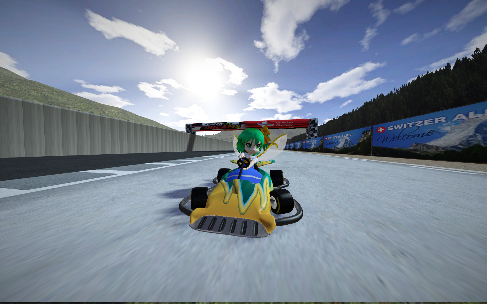 DaiyOwalkaz #SuperTuxKart #Touhou #Daiyousei Mod for SuperTuxKart | STK Mods