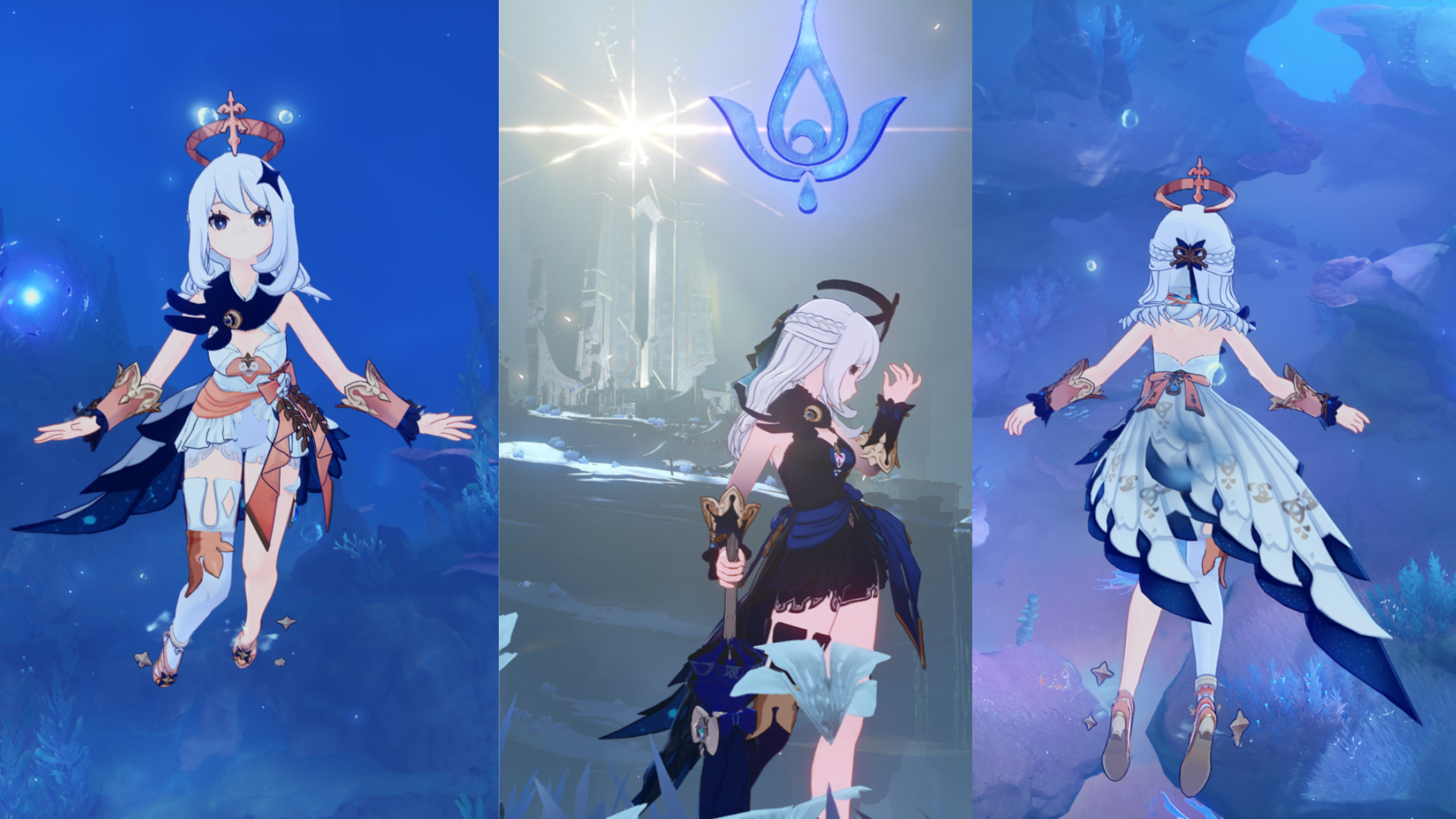 Playable Paimon + Furina version Mod for Genshin Impact | GI Mods