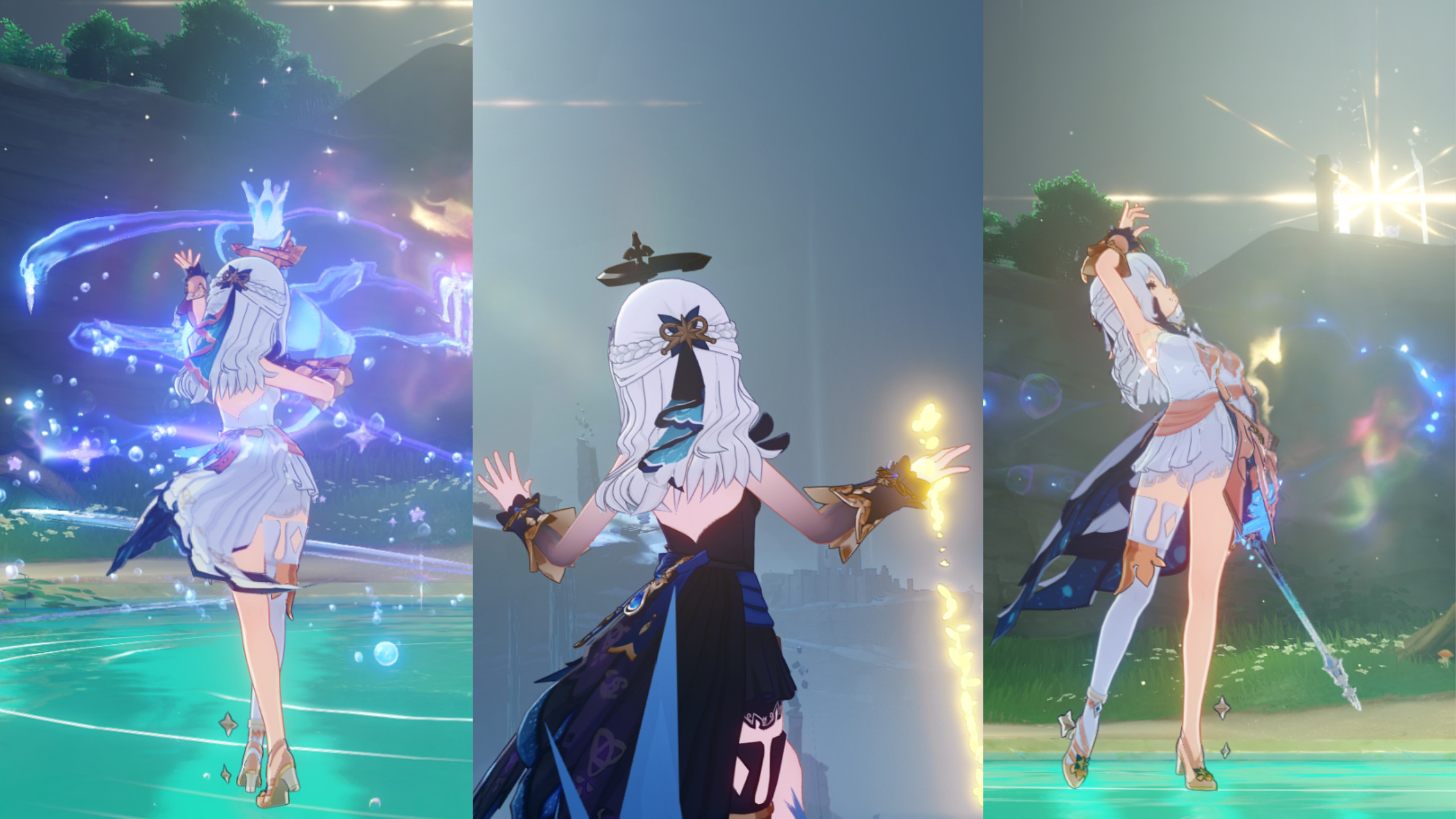 Playable Paimon + Furina version Mod for Genshin Impact | GI Mods