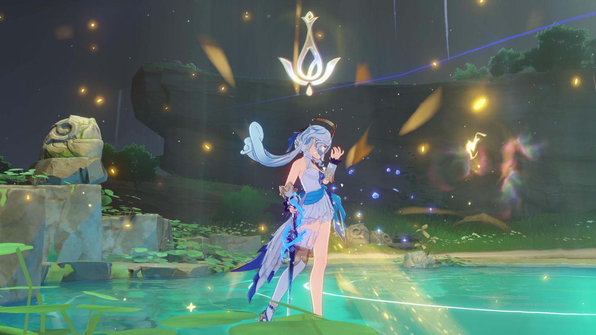 Playable Paimon + Furina version Mod for Genshin Impact | GI Mods