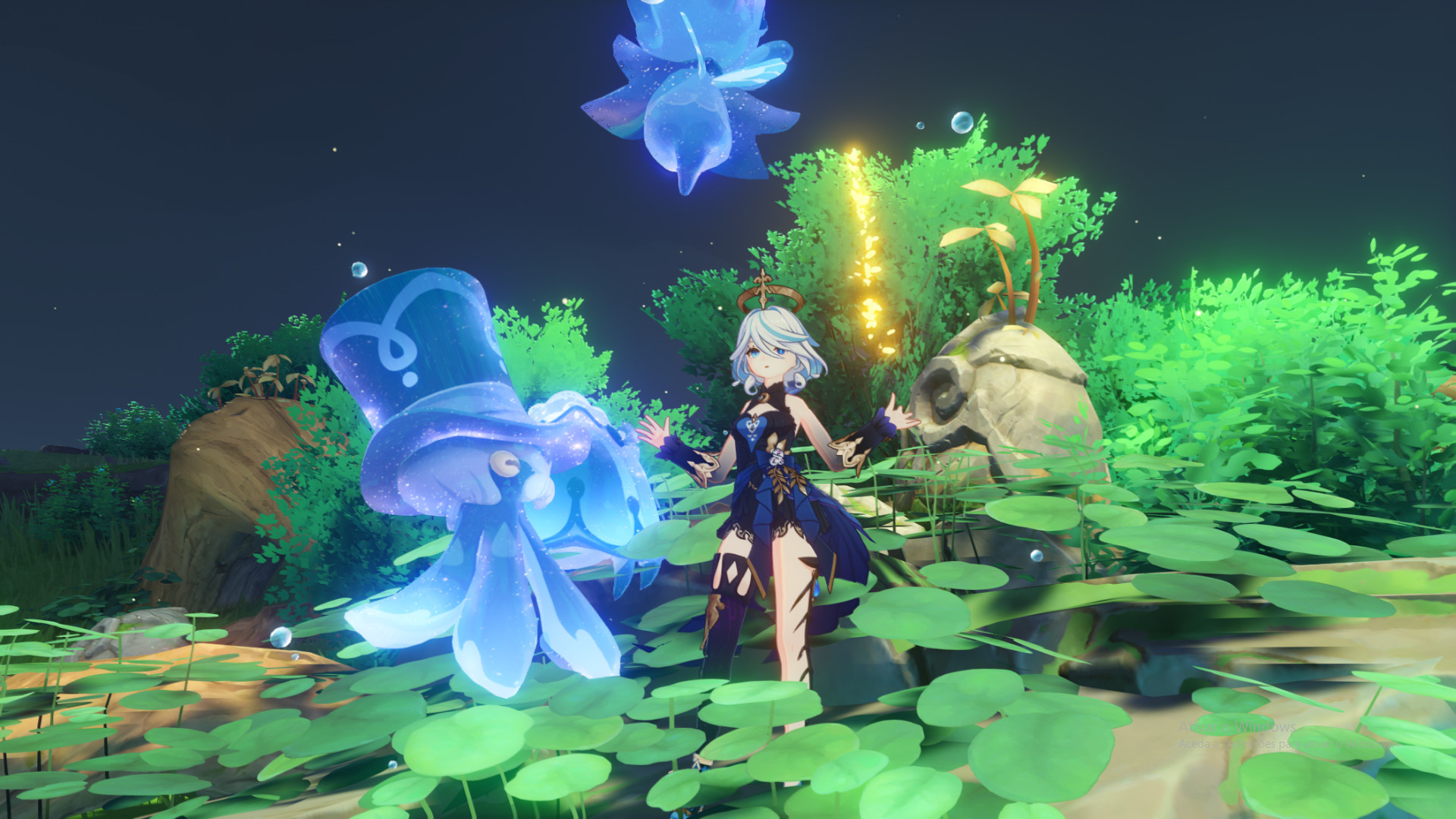 Playable Paimon + Furina version Mod for Genshin Impact | GI Mods