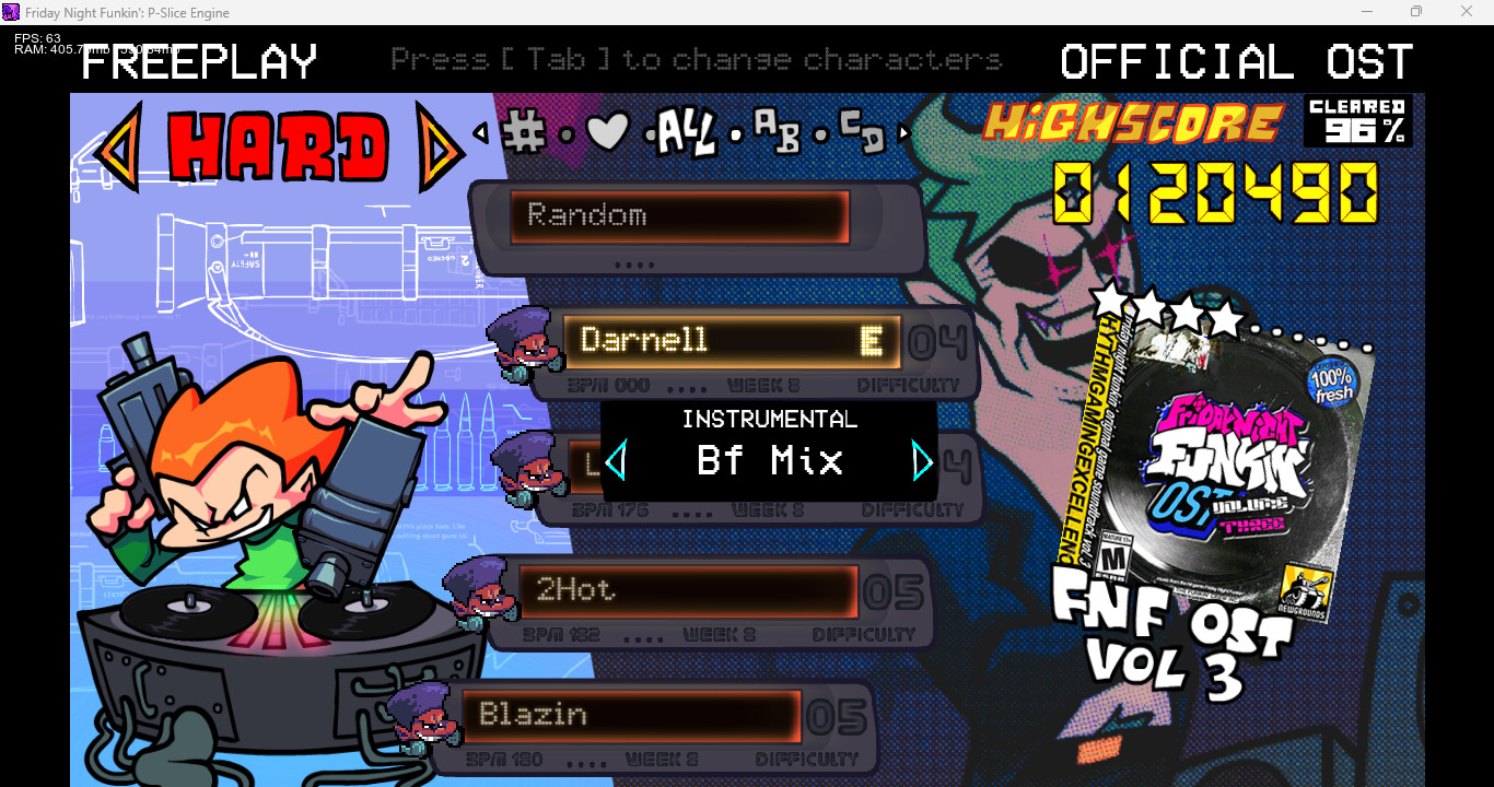 Personal P-Slice Tweaks Mod for Friday Night Funkin' | FNF Mods