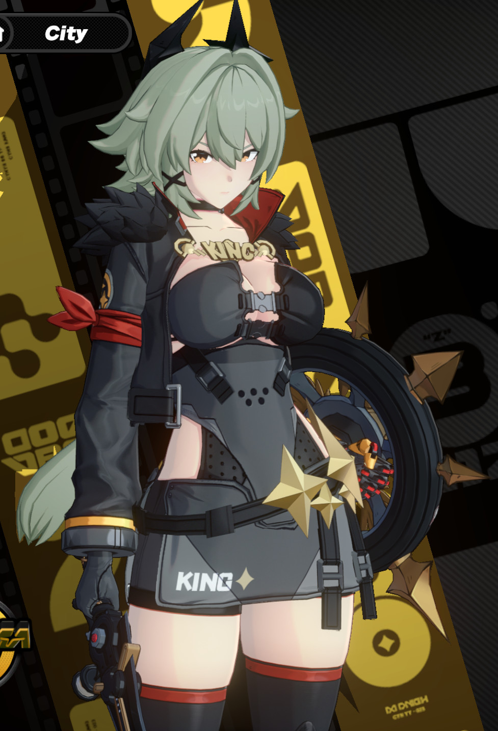 Caesar Original (Old) Design Outfit - Default Hair Mod for Zenless Zone ...