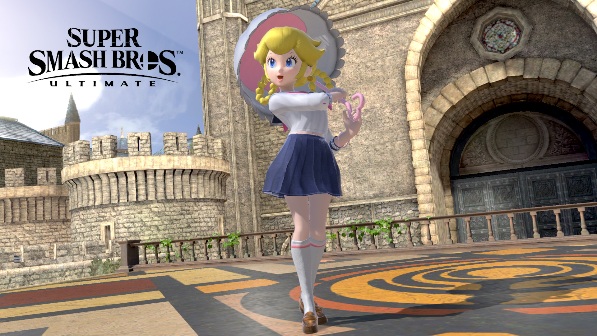 School Peach Mod for Super Smash Bros. Ultimate | SSBU Mods