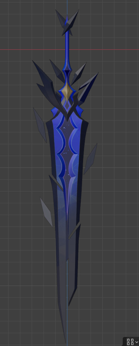 Skirk Dainsleif Recolor Abyssal Echo weapon Mod for Genshin Impact | GI ...