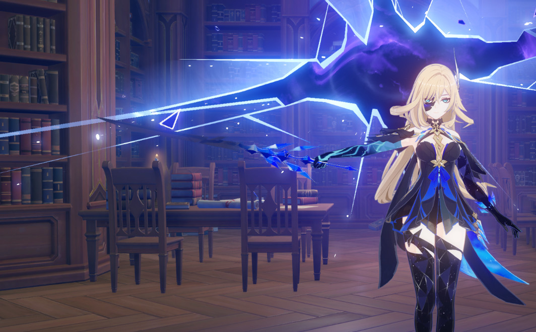 Skirk Dainsleif Recolor Abyssal Echo weapon Mod for Genshin Impact | GI ...