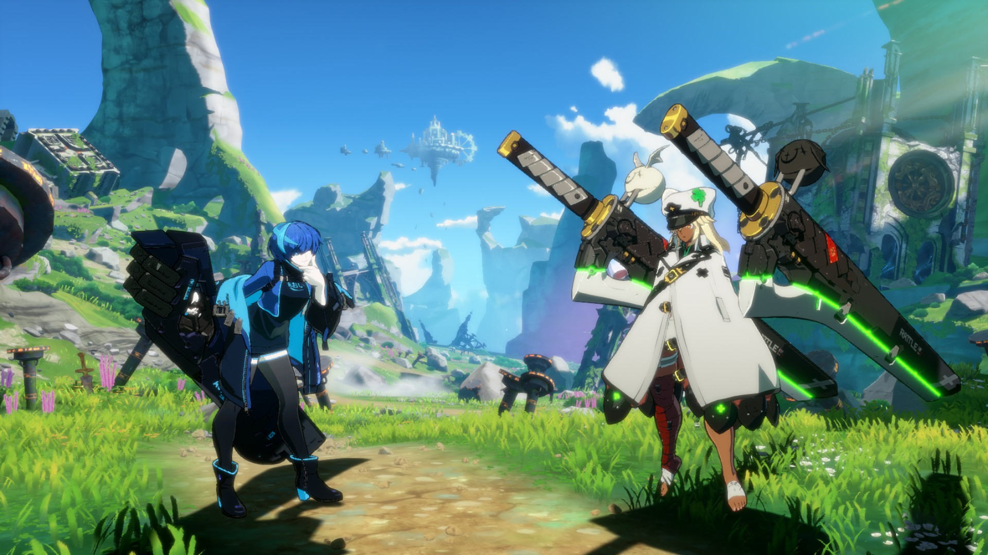 Angel Blue Unika Mod for GUILTY GEAR -STRIVE- | GGST Mods