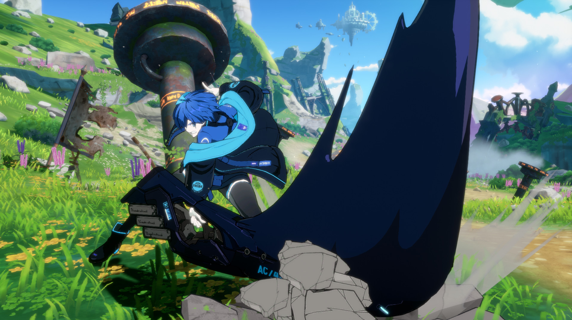 Angel Blue Unika Mod for GUILTY GEAR -STRIVE- | GGST Mods