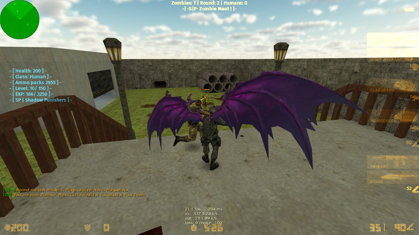 Cosmic Bat Wings - Parachute Model for CS 1.6 Mod for Counter-Strike 1. ...