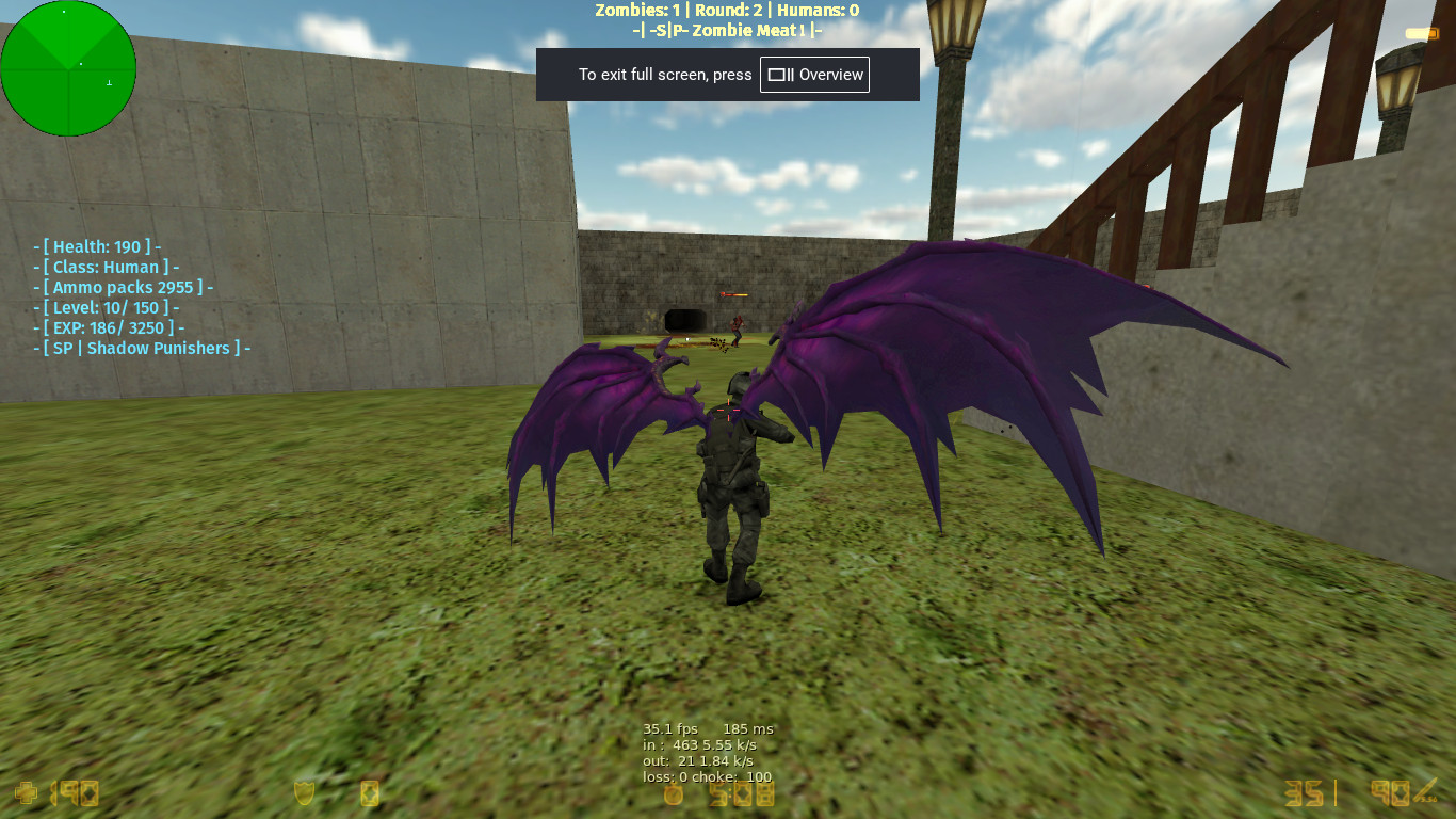 Cosmic Bat Wings - Parachute Model for CS 1.6 Mod for Counter-Strike 1. ...