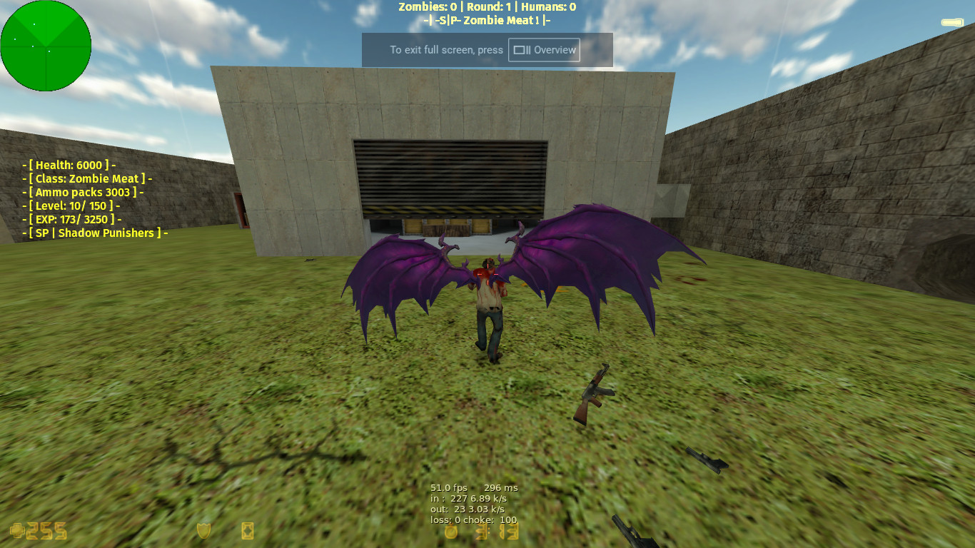 Cosmic Bat Wings - Parachute Model for CS 1.6 Mod for Counter-Strike 1. ...