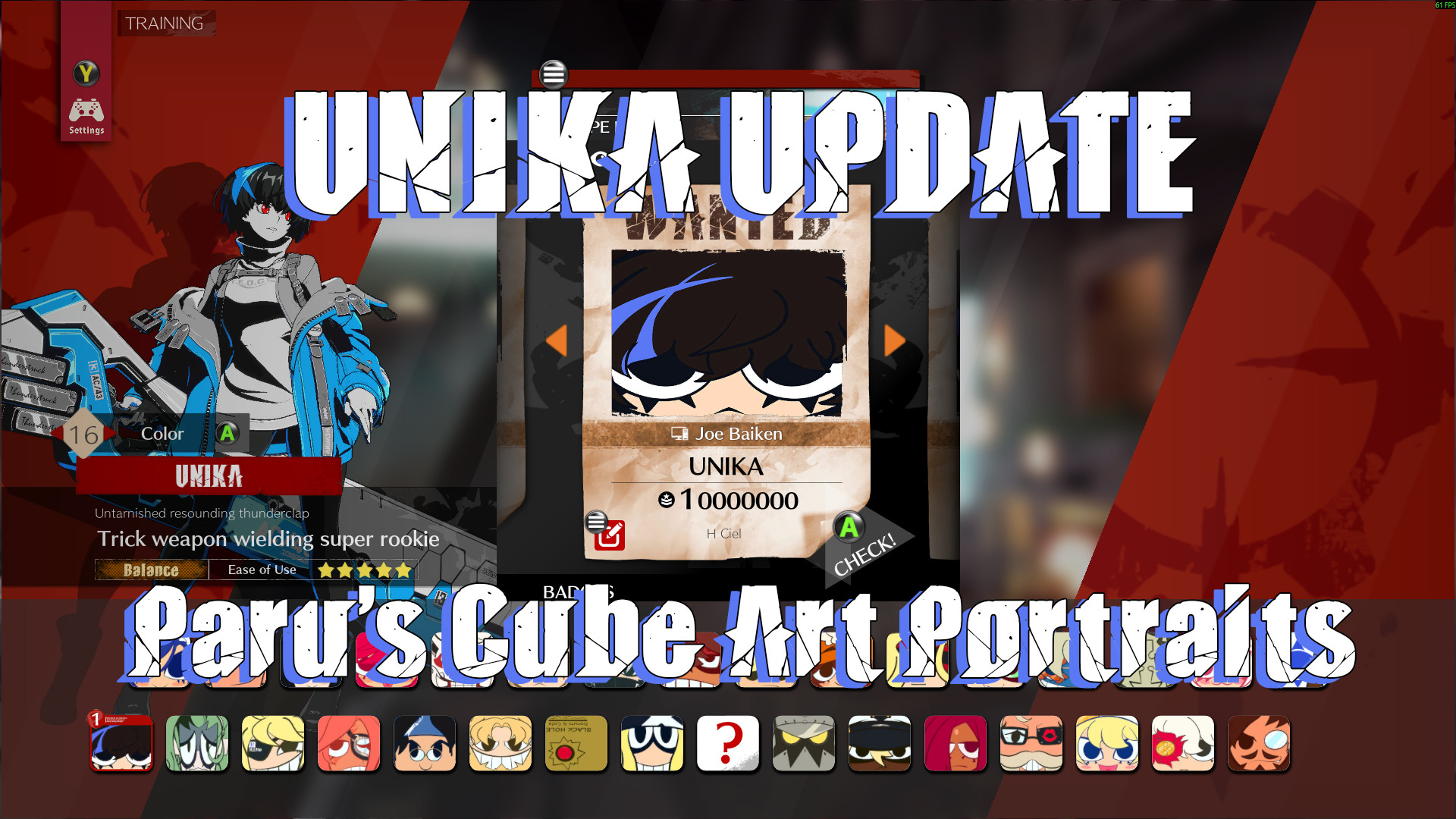 [Lucy Update] Paru's cube art portraits Mod for GUILTY GEAR -STRIVE ...
