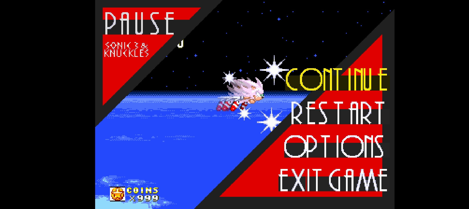 RSDKv5U pause screen Mod for Sonic 3 A.I.R. | S3AIR Mods