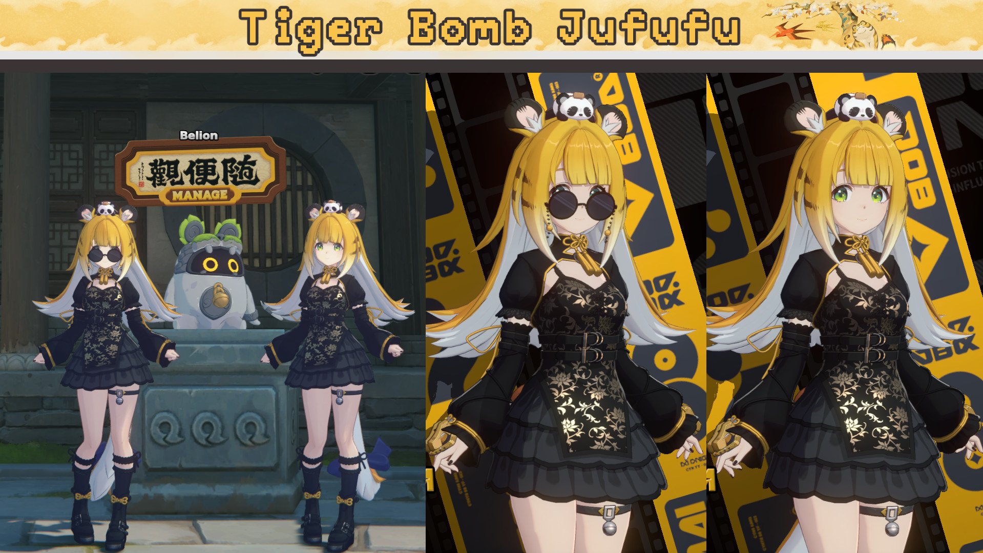 Tiger Bomb Ju Fufu Mod for Zenless Zone Zero | ZZZ Mods