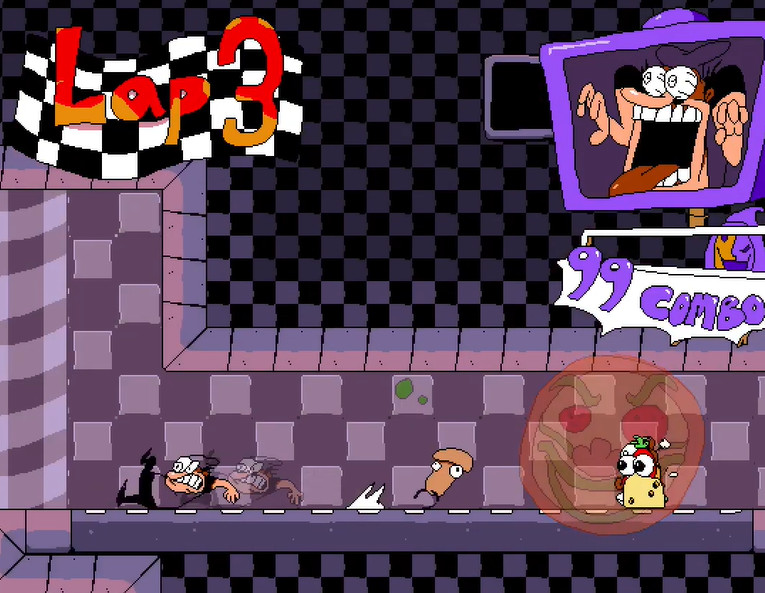 LAP HELL Legacy Mod for Pizza Tower | PT Mods