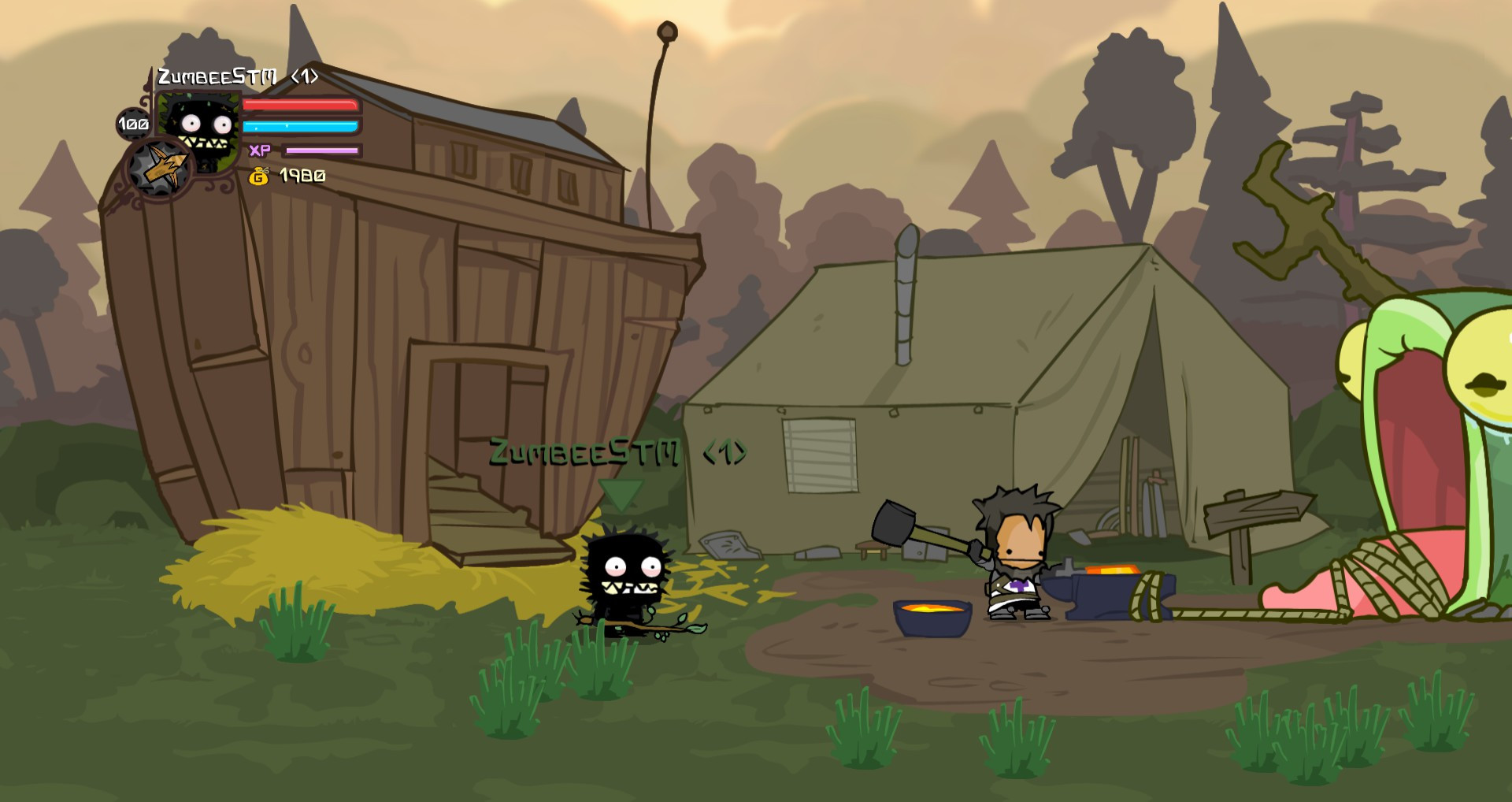 Playable Hair Troll Mod v1.2 Mod for Castle Crashers (Remastered) | CCR ...