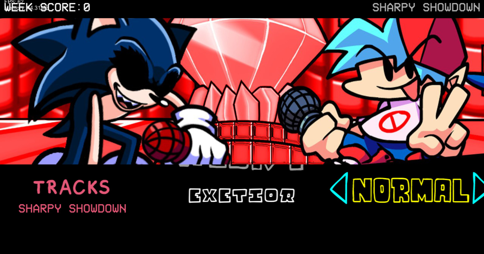 VS EXETIOR - A FNF ONESHOT [FANMADE] Mod for Friday Night Funkin' | FNF ...