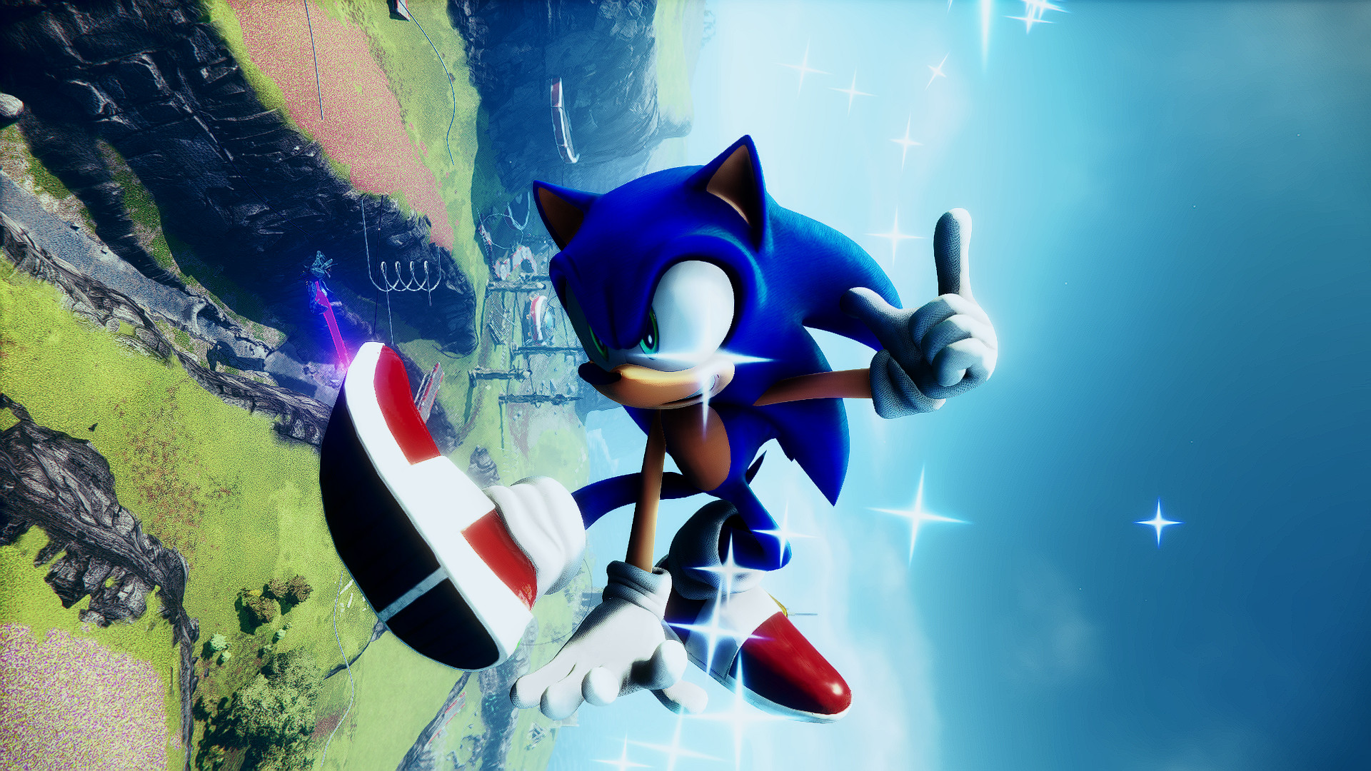 HYBRID SONIC (NEW JETSET RADIO SKIN) Mod for Sonic Frontiers ...