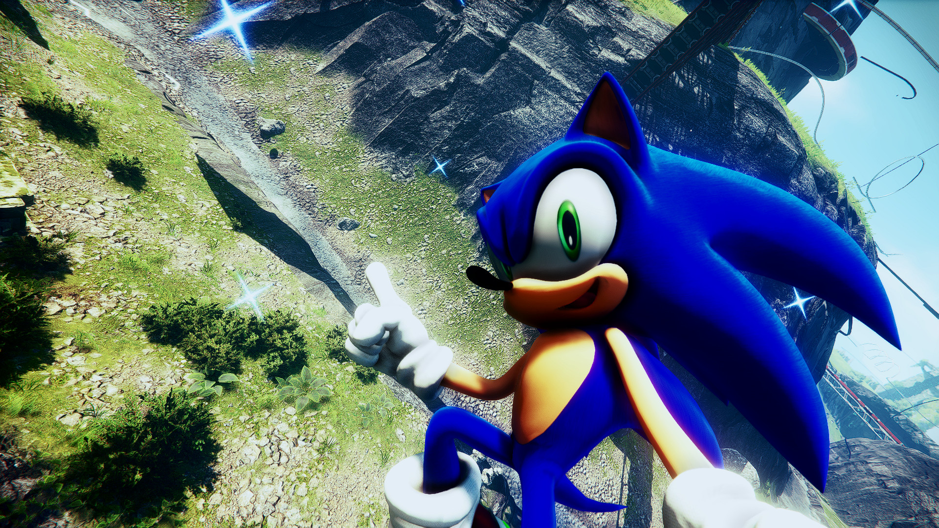 HYBRID SONIC (NEW JETSET RADIO SKIN) Mod for Sonic Frontiers ...