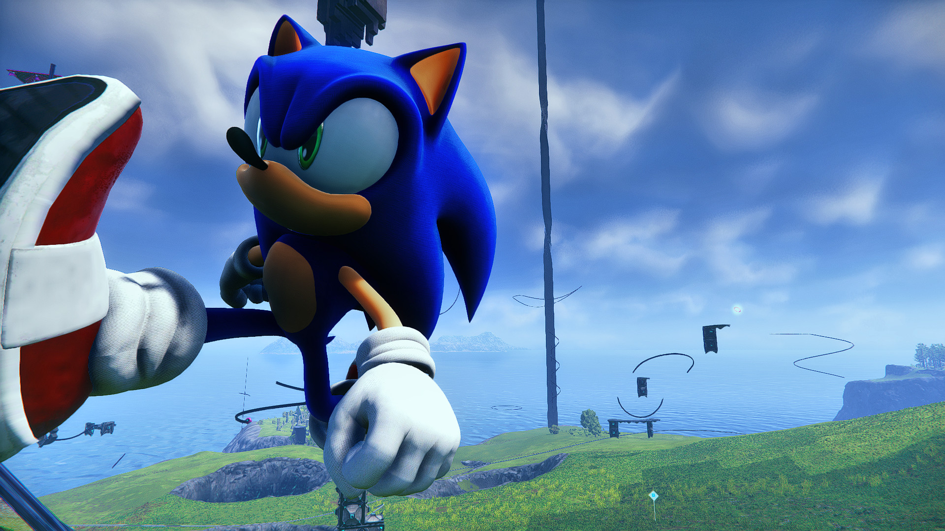 HYBRID SONIC (NEW JETSET RADIO SKIN) Mod for Sonic Frontiers ...