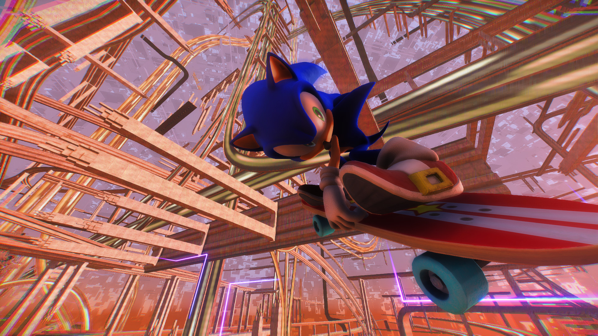 HYBRID SONIC (NEW JETSET RADIO SKIN) Mod for Sonic Frontiers ...