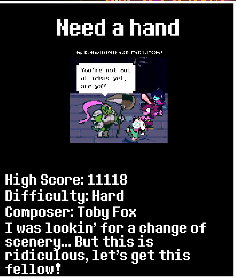Need a hand!? Mod for Deltarune: Lightners Live Plus | D:LLP Mods