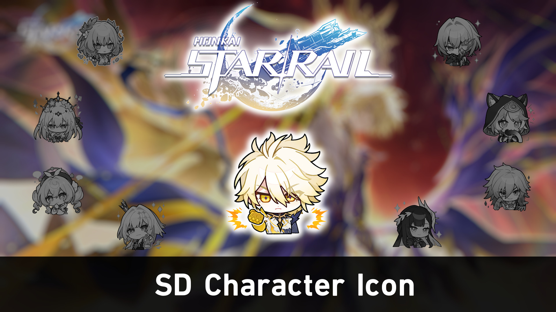 SD Character Icon Mod for Honkai Star Rail | HSR Mods