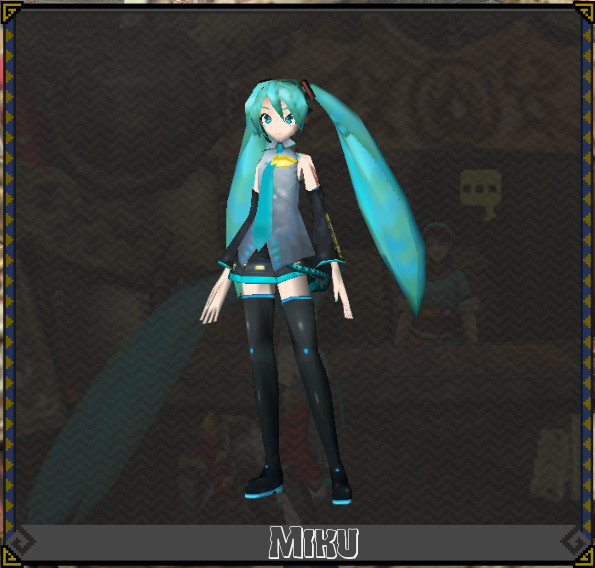 Miku Mod for Monster Hunter Portable 3rd | MHP3rd Mods