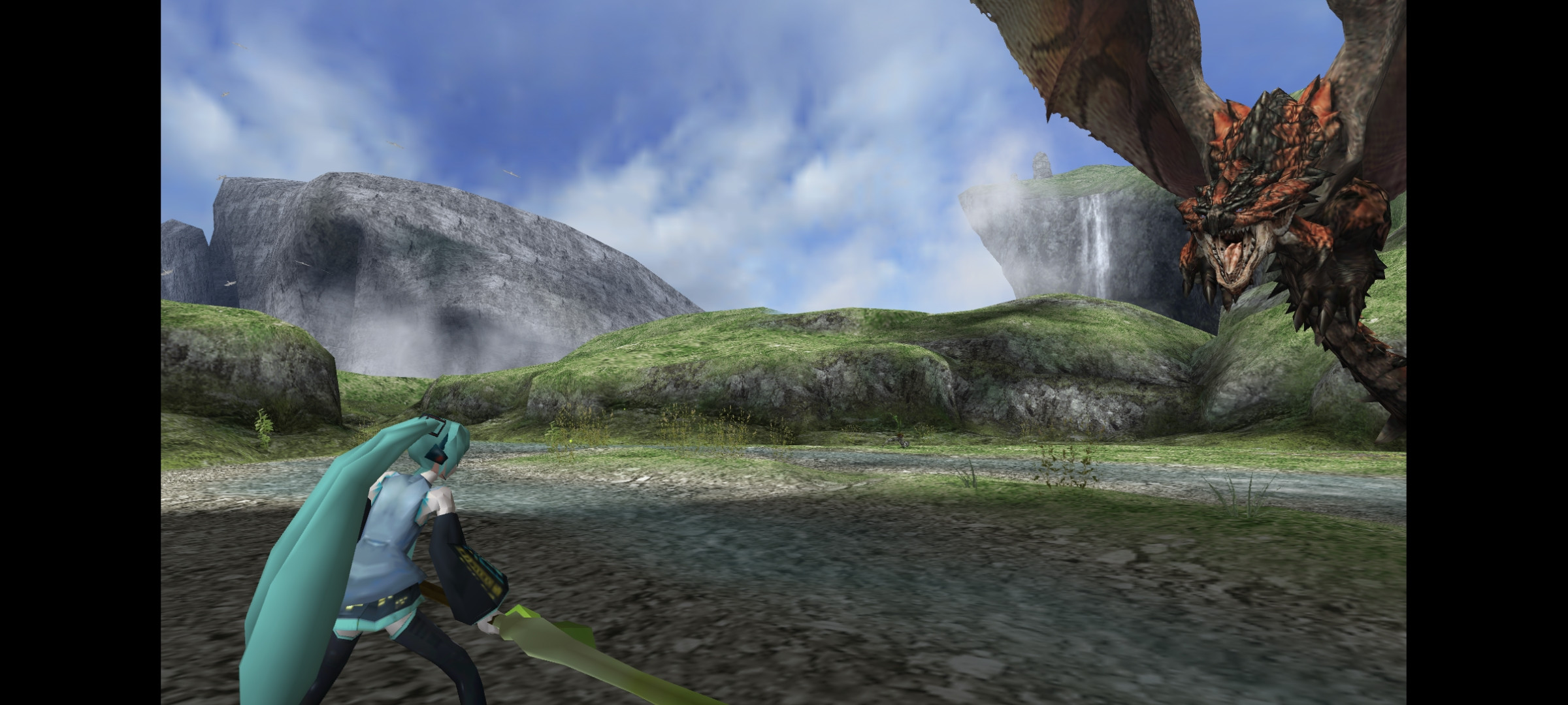 Miku Mod for Monster Hunter Portable 3rd | MHP3rd Mods