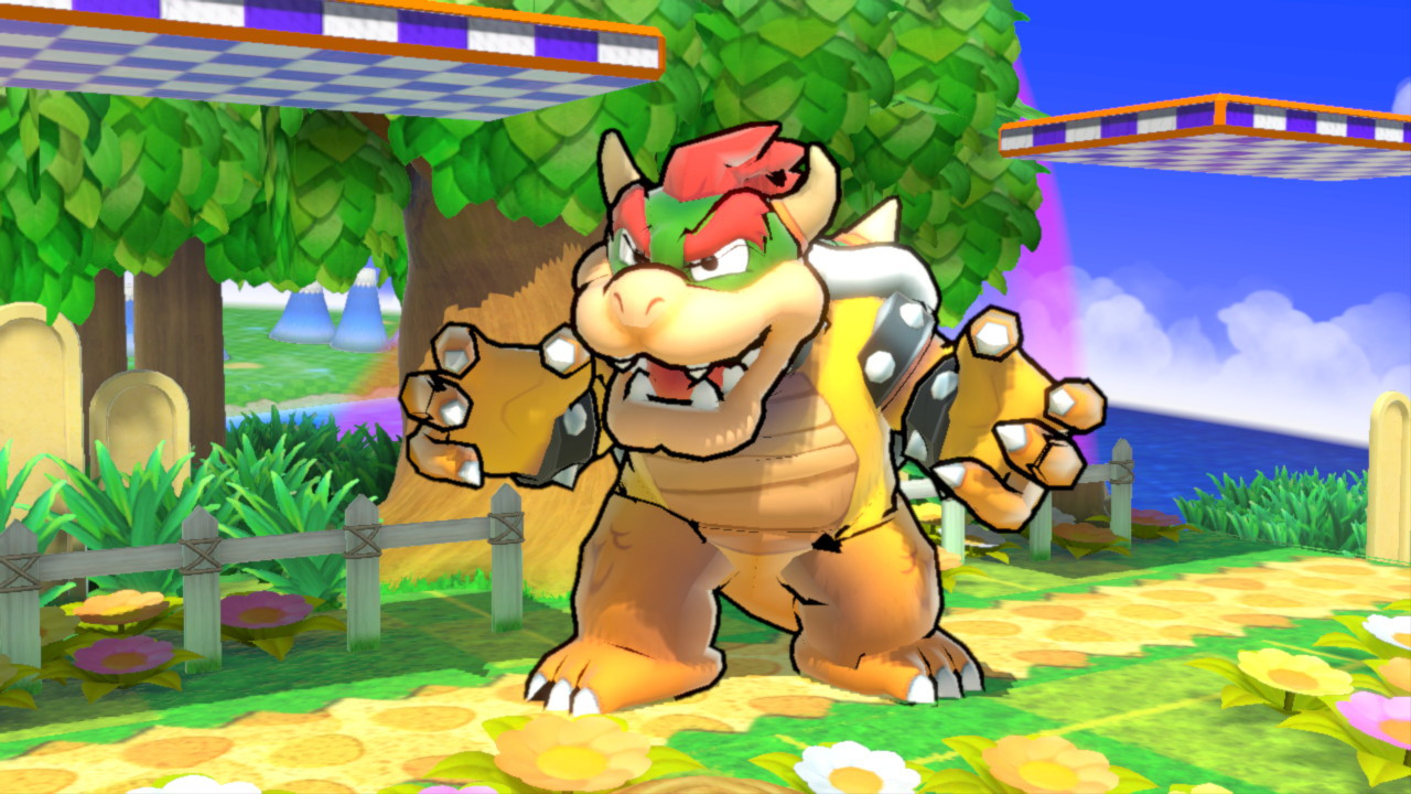 M&L Brothership Bowser + Dark Bowser Mod for Super Smash Bros. Ultimate ...