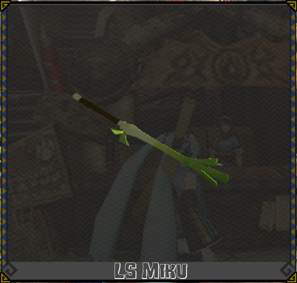 Miku's Weapons Collection Mod for Monster Hunter Portable 3rd | MHP3rd Mods