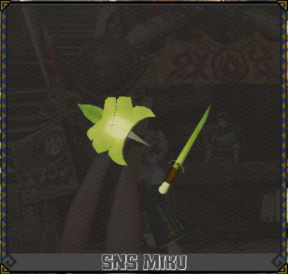 Miku's Weapons Collection Mod for Monster Hunter Portable 3rd | MHP3rd Mods