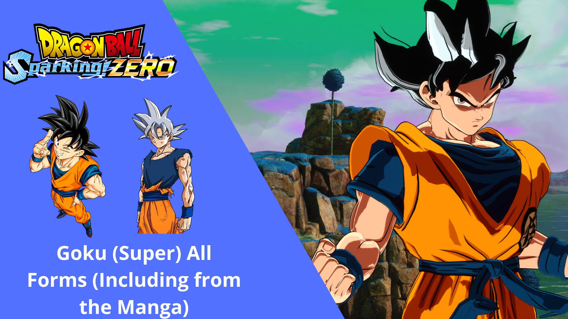 Goku (Super + Manga) All Forms [New Slots] Mod for Dragon Ball ...